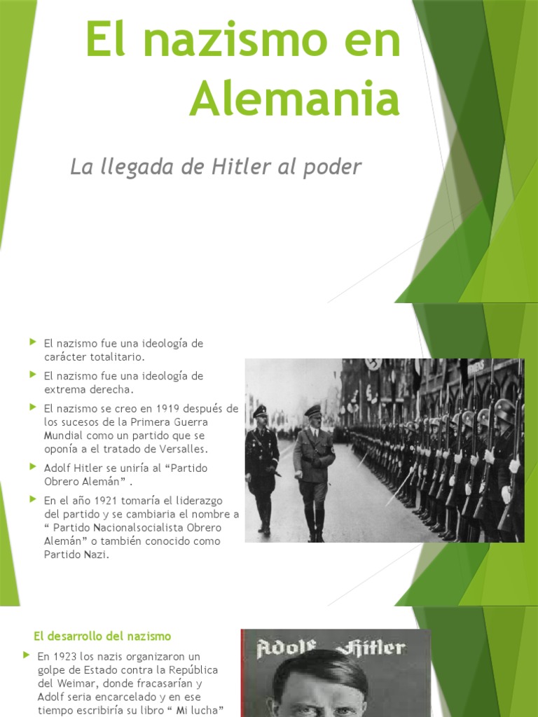 Ascenso y Caída del Nazismo en Alemania | PDF | Alemania nazi | Adolf ...