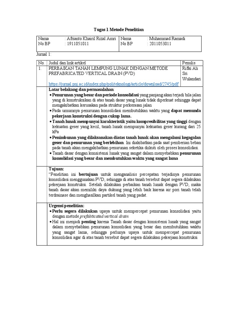 Tugas 1 Metode Penelitian Afrianto Khairil Rizal Amri | PDF