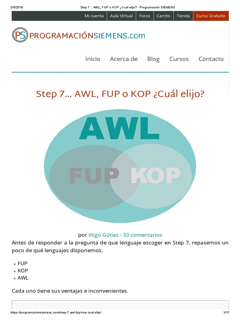 AWL, FUP o KOP | PDF