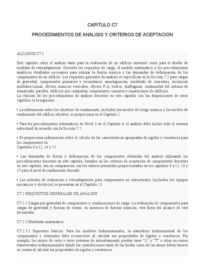 Traducción Google Asce 41-17 | PDF | Deformación (ingeniería) | Vector ...