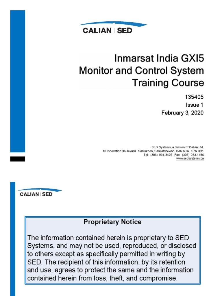 India GXI5 M&C Training 135405 - Rev1 | PDF | Button (Computing) | Server (Computing)