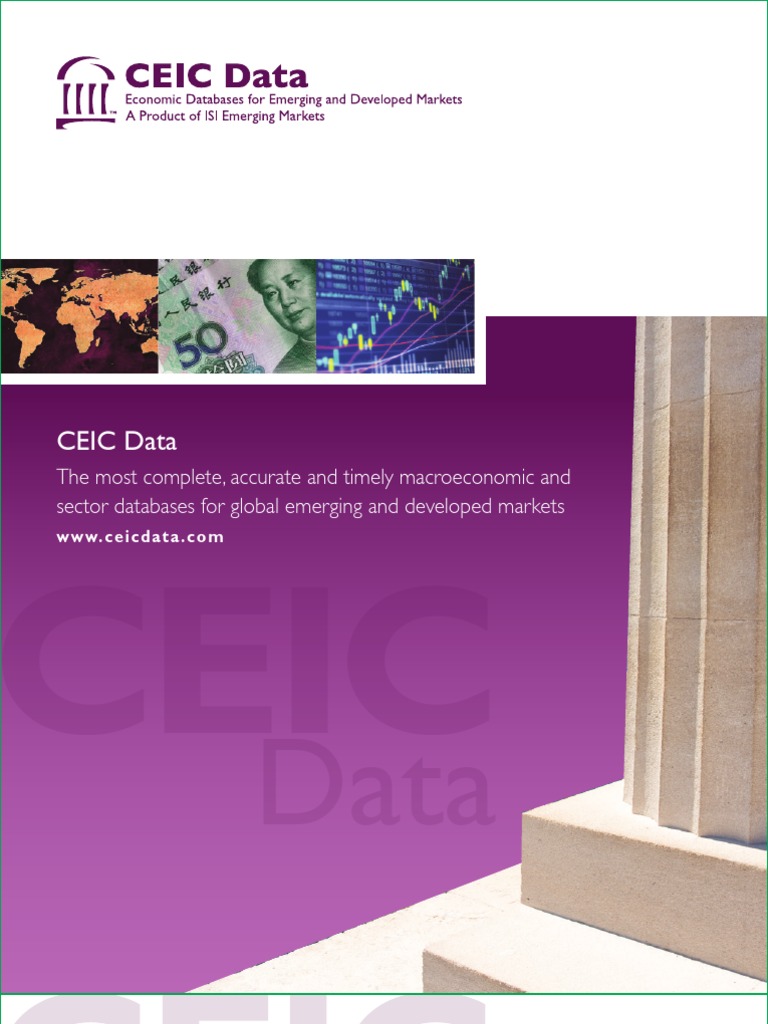 CEIC_Data | Macroeconomics | Financial Markets