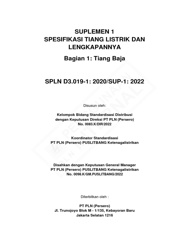 SPLN D3.019-1 - 2020 SUP-1 2022 Final+locked | PDF