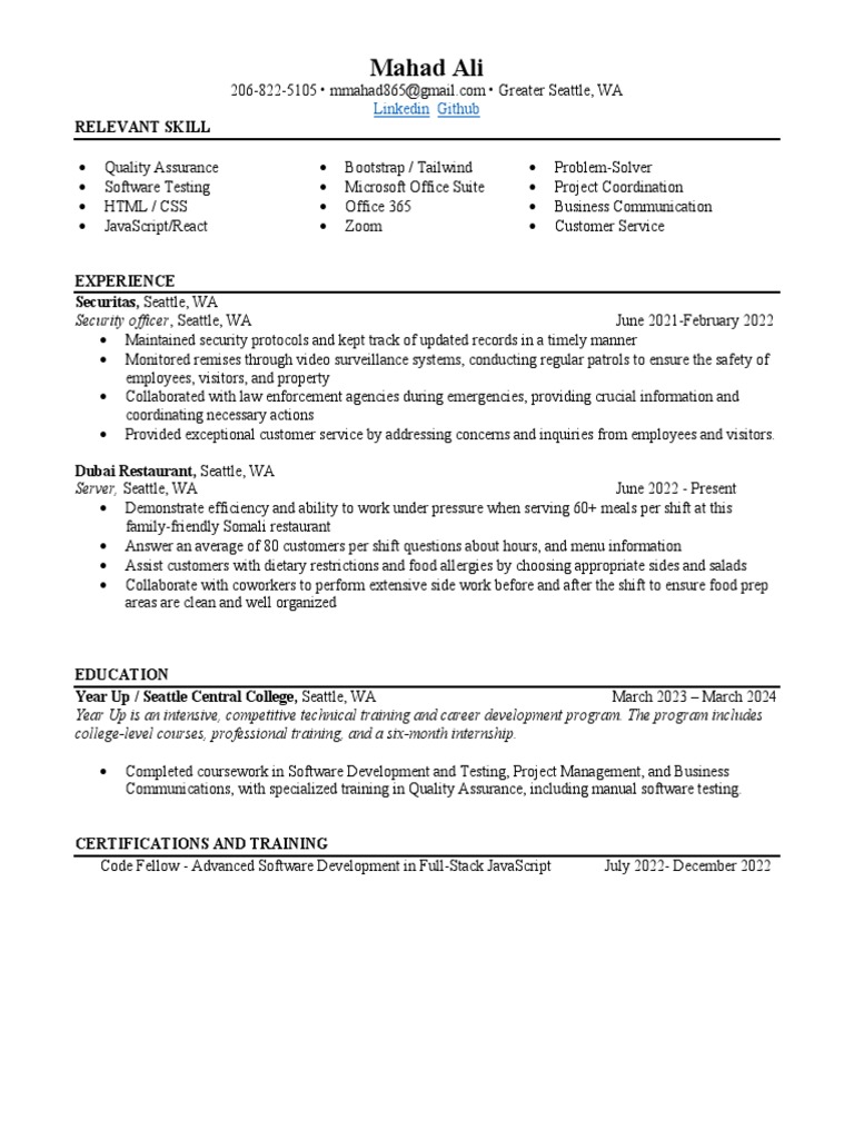 Mahad Ali | PDF | Computers