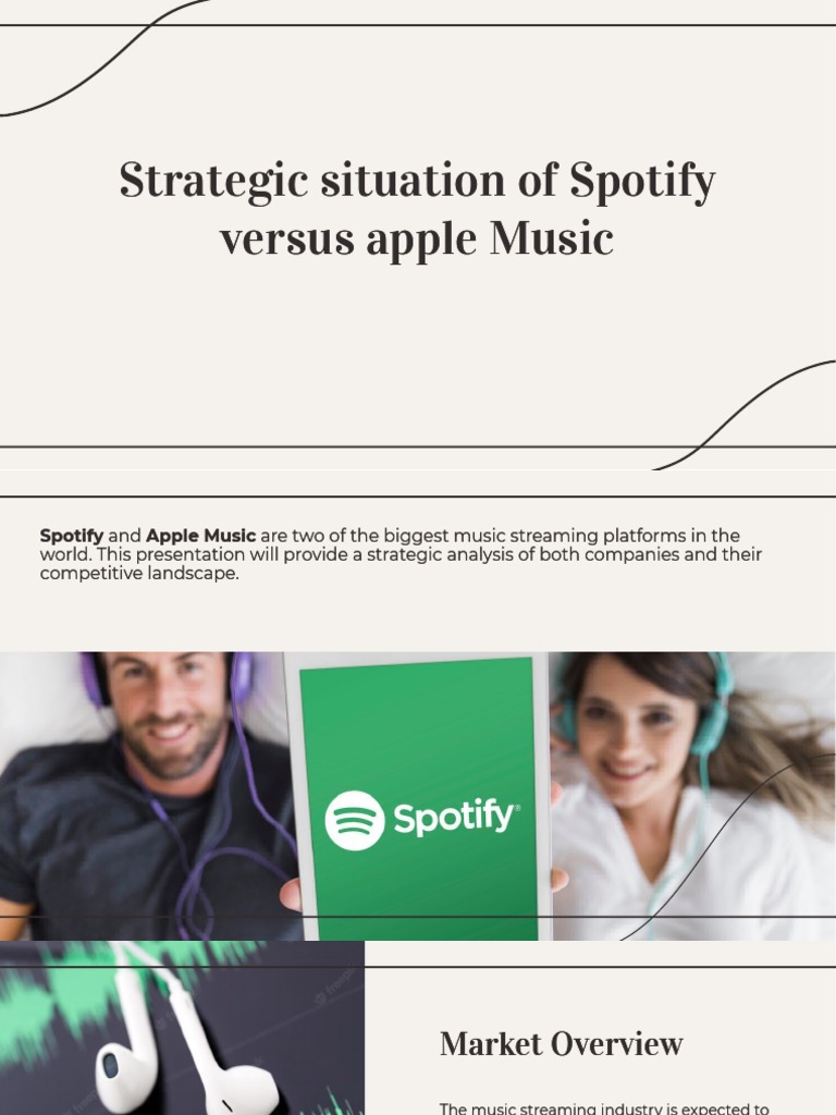 Spotify vs Apple Music Strategy Analysis | PDF