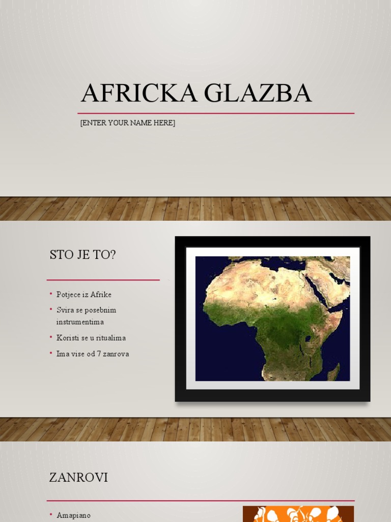 Africka Glazba | PDF
