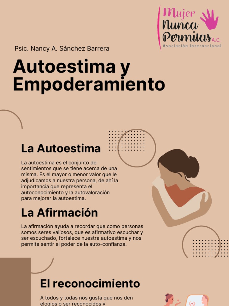 Autoestima y Empoderamiento | PDF