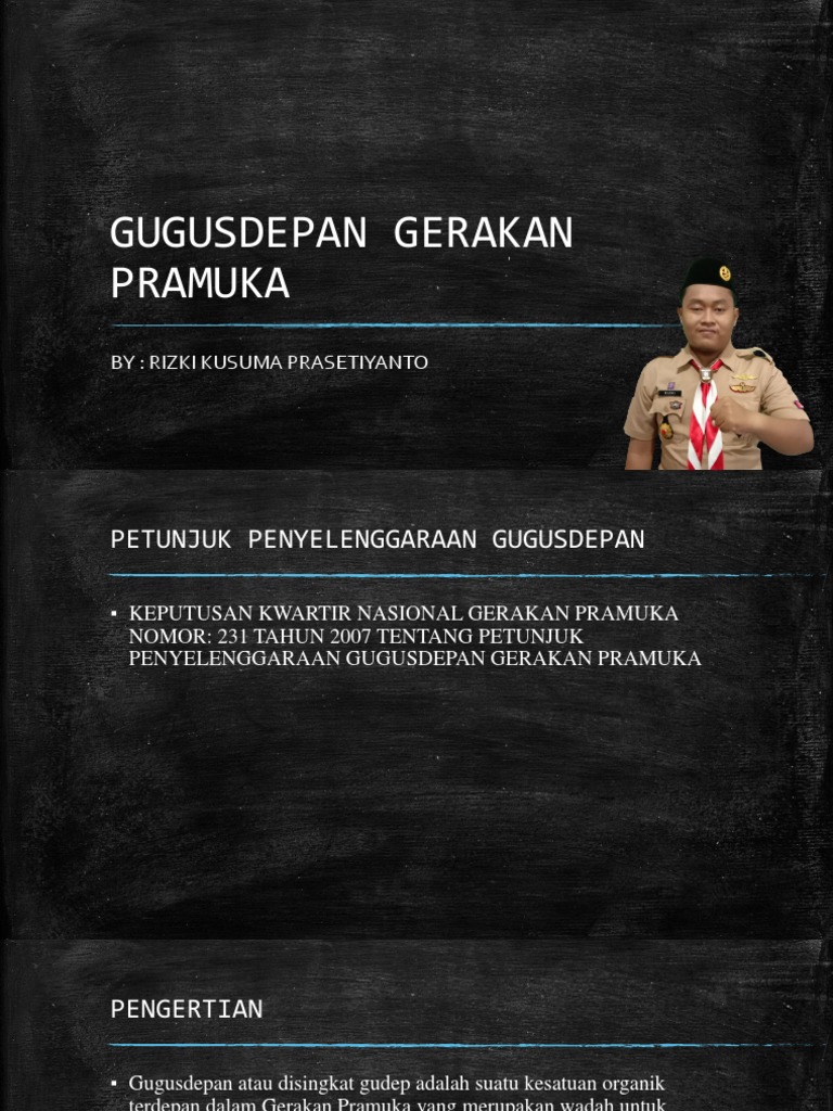 Gugusdepan Gerakan Pramuka | PDF