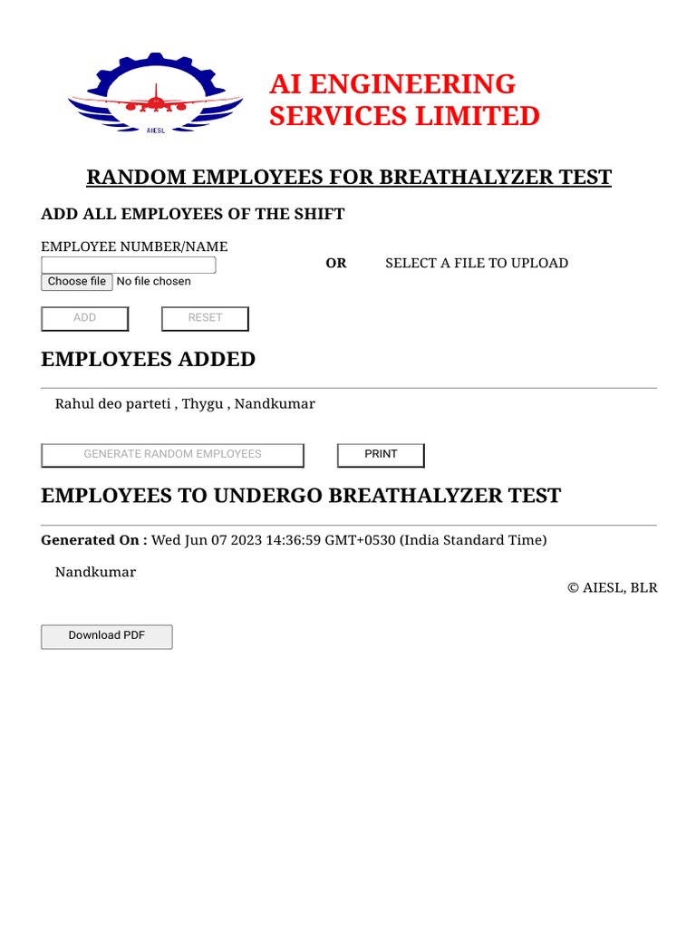 Ai Engineering Services Limited | PDF