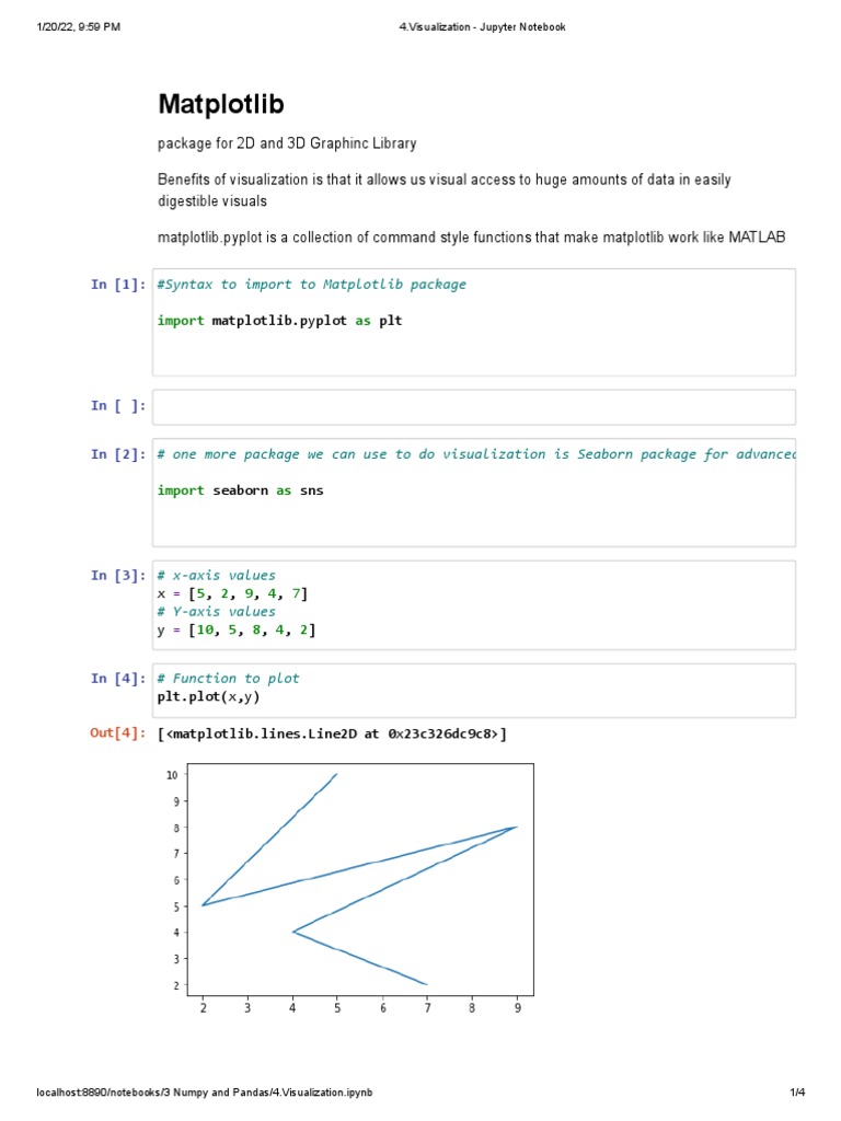 4.visualization - Jupyter Notebook | PDF