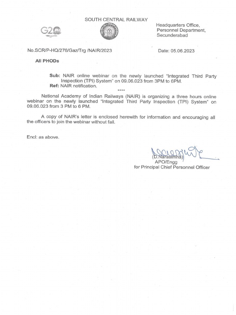 NAIR Webinar - TPI System | PDF