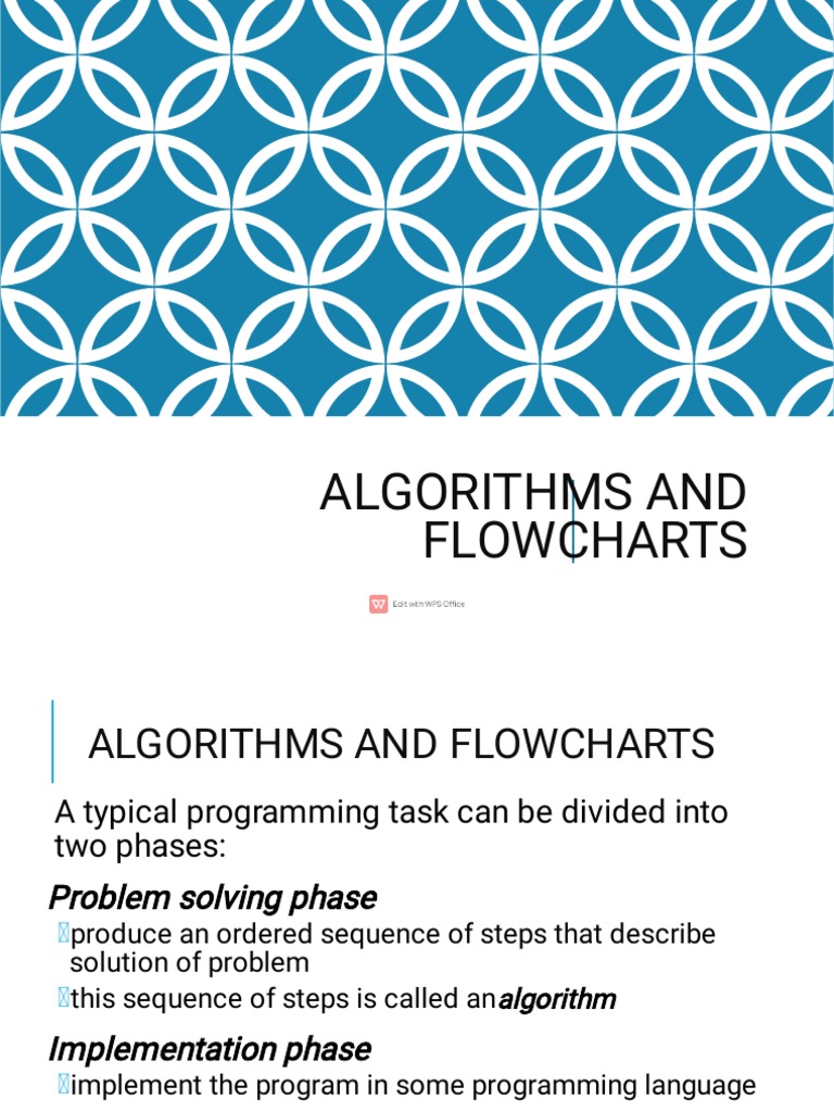 Algorithms and Flowcharts | PDF | Algorithms | Computer Program