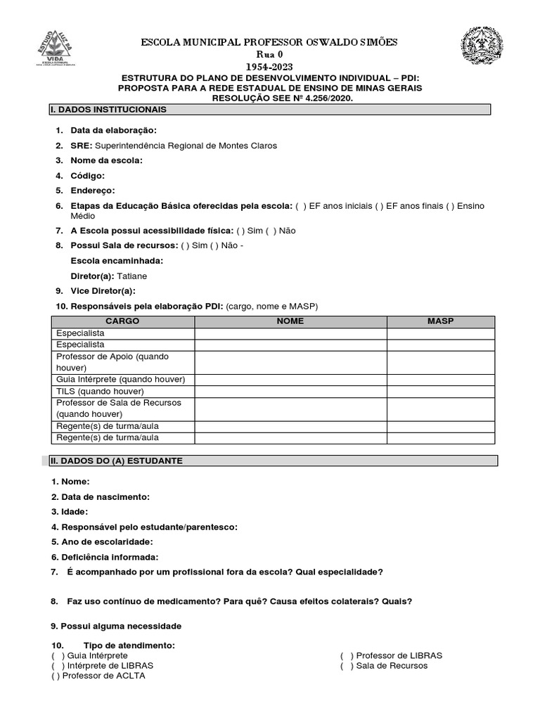 Modelo Pdi 2 | PDF