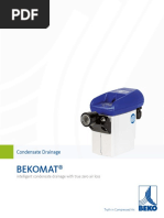 BEKO - Auto Drain Brochure | PDF | Valve | Condensation