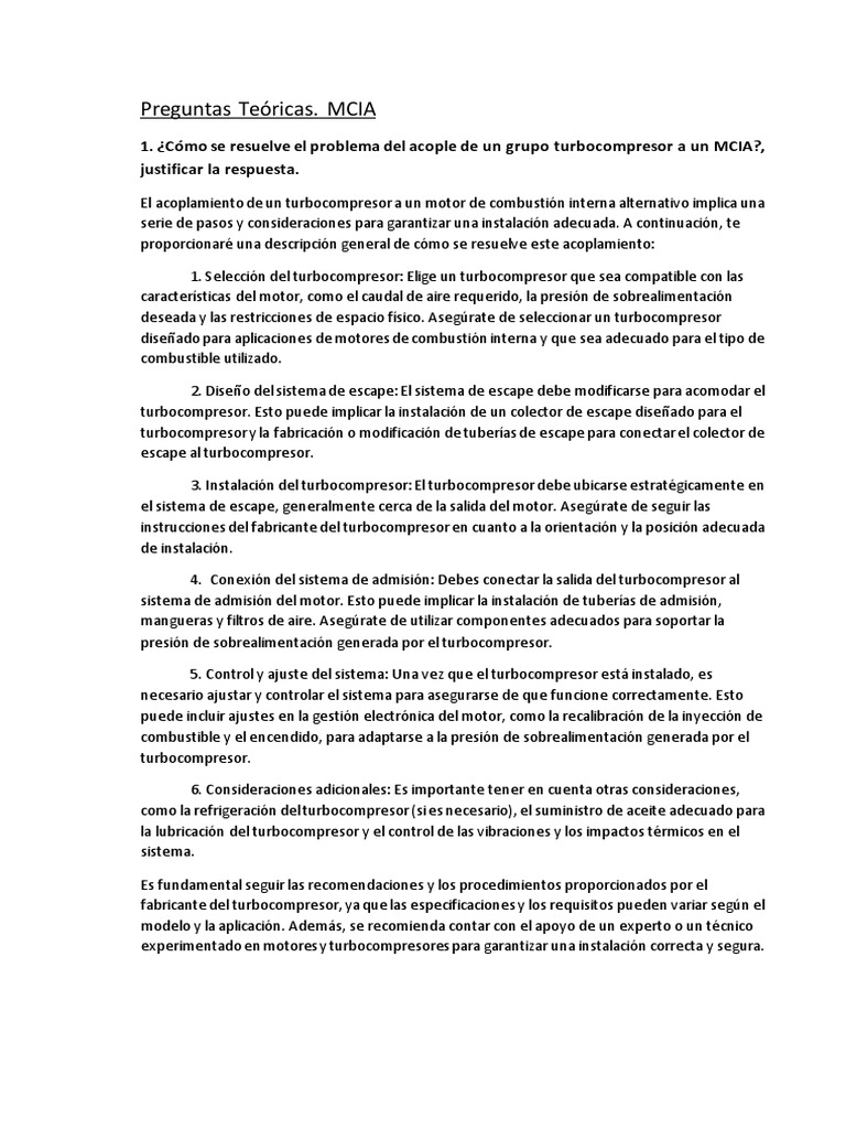 Preguntas Teóricas | PDF