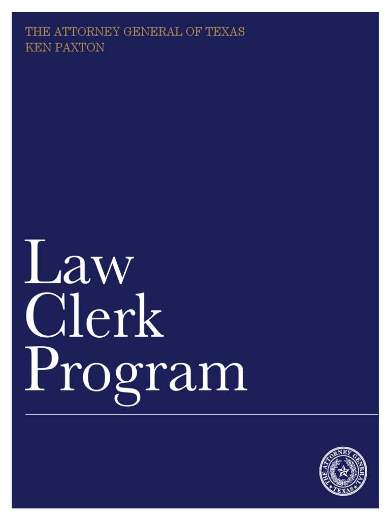 MANUAL Law Clerk Program | Download Free PDF | Lawsuit | Prosecutor