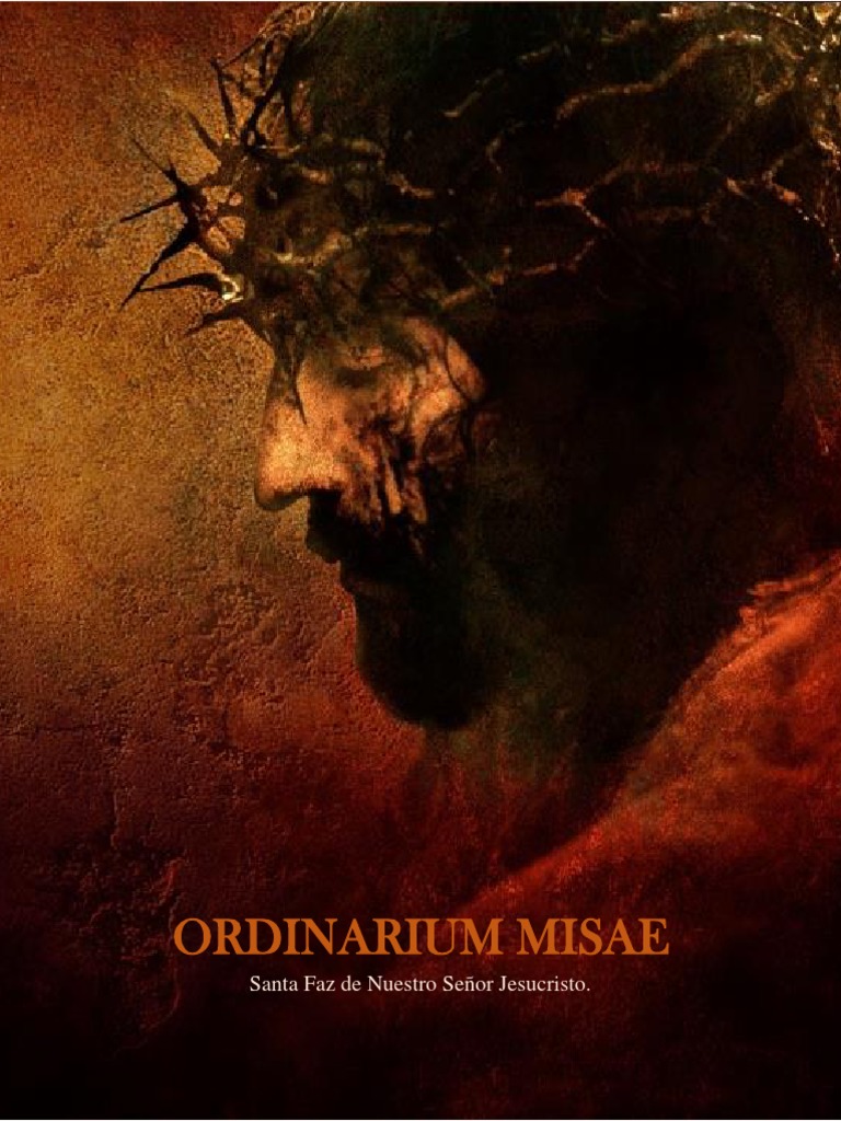La Santa Faz de Nuestro Señor Jesucristo | PDF | Misa (liturgia ...