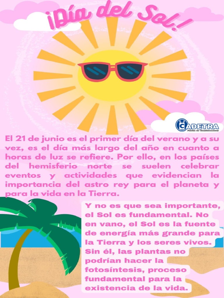 Dia Internacional Del Sol | PDF
