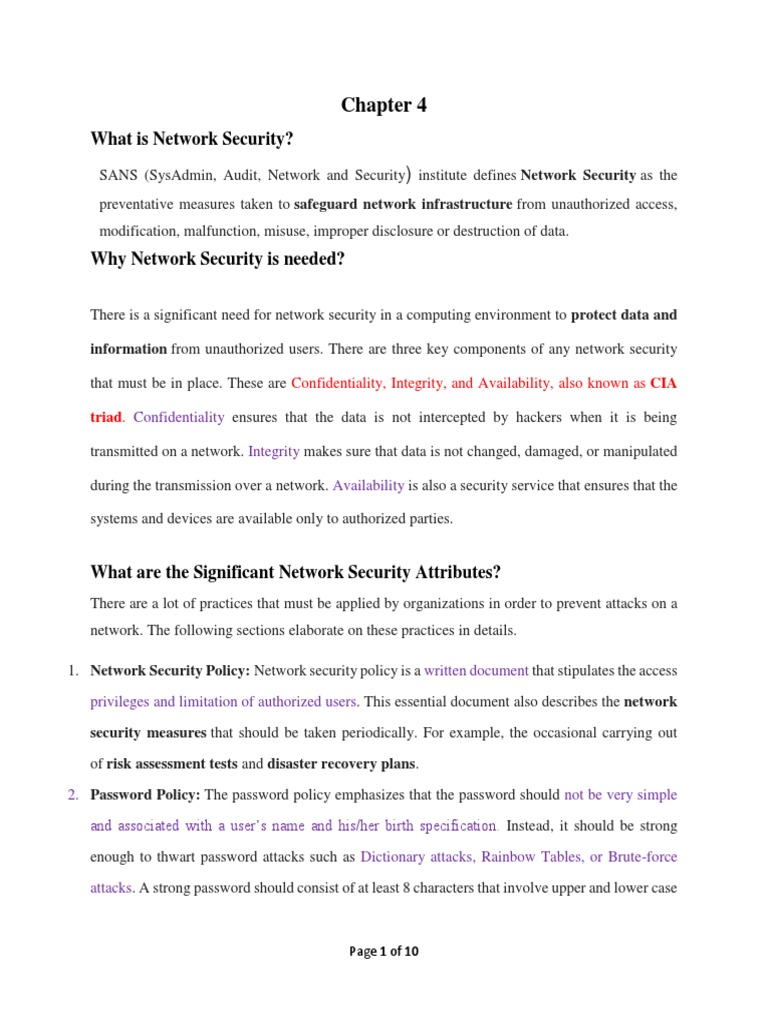 Chapter 4 Computer Security | PDF | Security | Computer Security