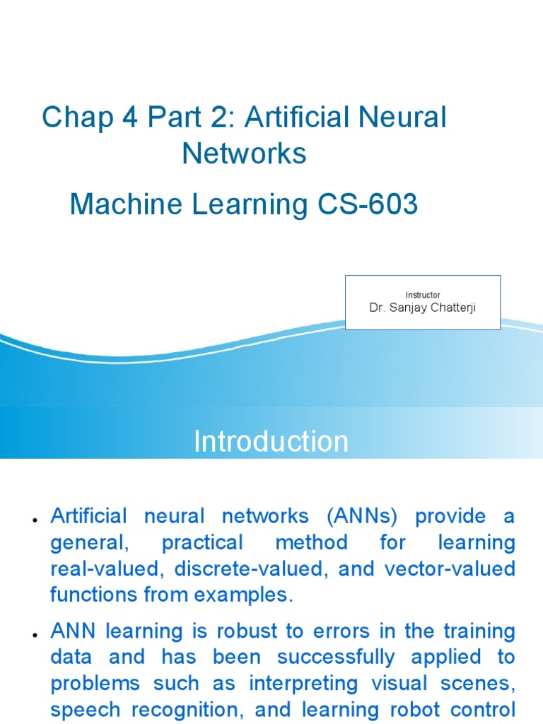 4.2 Ann | PDF | Artificial Neural Network | Statistics