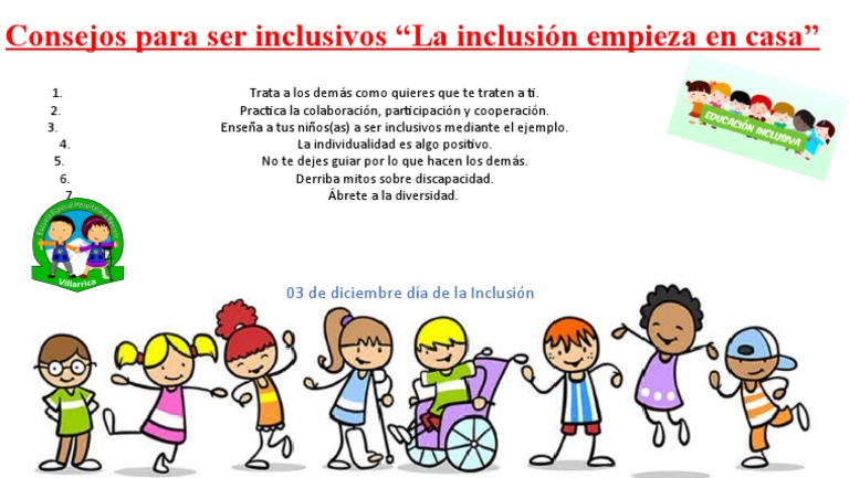 Consejos para ser inclusivos | PDF