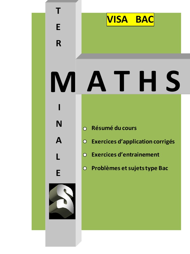 Fascicule Terminale S2 Math 1 2 - 230211 - 155652 | PDF