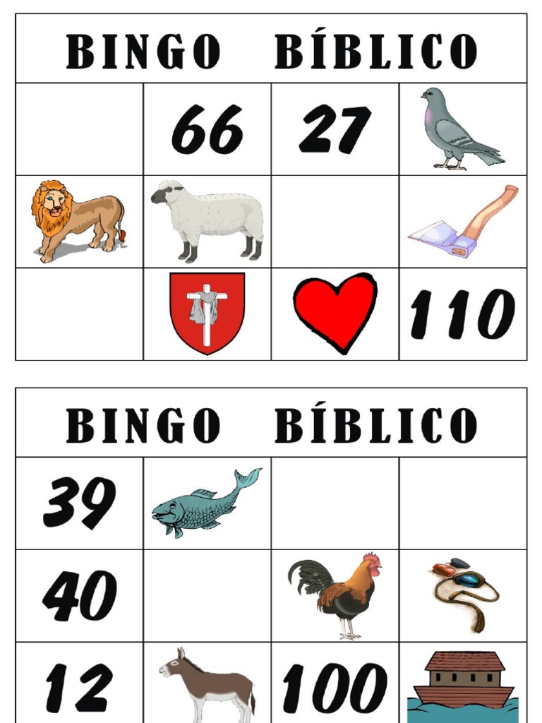 Bingo Bíblico | PDF