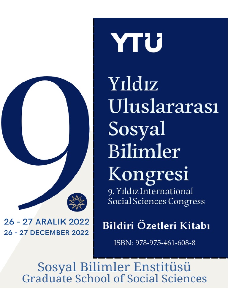 Httpssbe - Yildiz.edu - TrmediafilesKongre9 YSBK Bildiri20Özetleri20Kitabı20v8 PDF | PDF