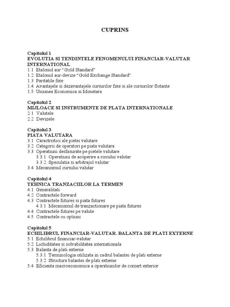 Finante Internationale | PDF