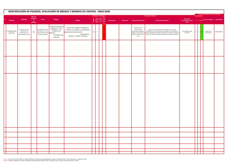 IPERC-LINEA-BASE-POR-COVID-19 | PDF