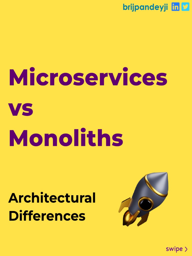 Microservices Vs Monolith Architecture | PDF | Software Engineering | Computer Engineering