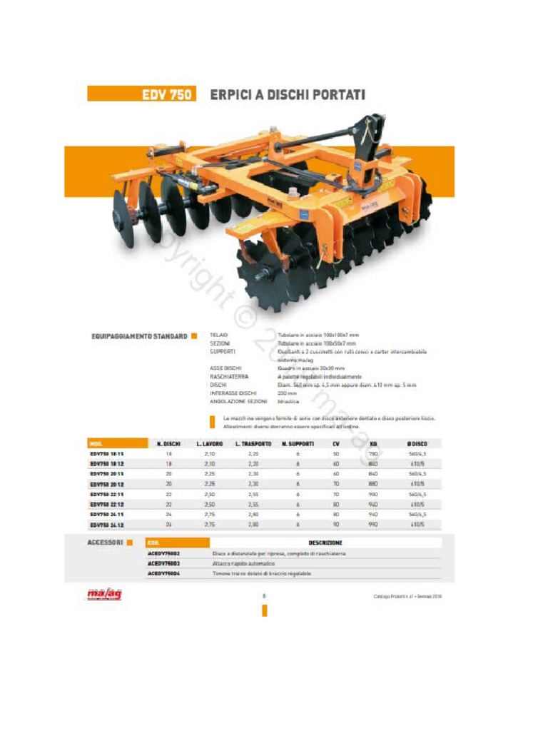 Maag EDV 750 Date Tehnice | PDF