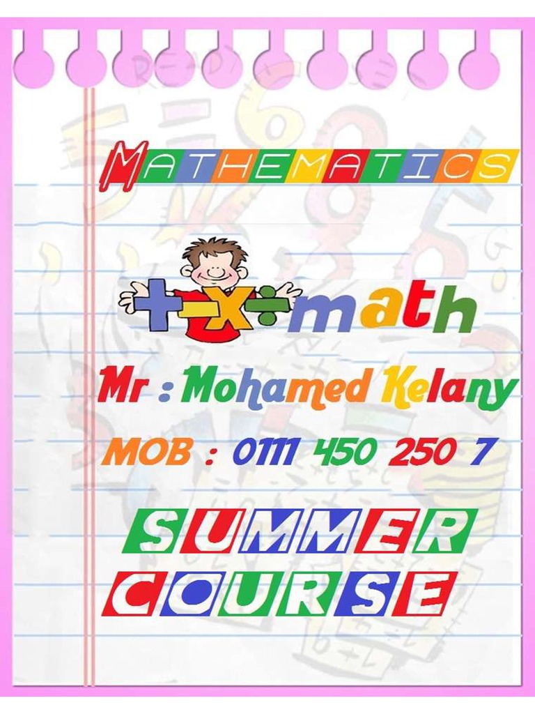 Easy Math Summer Course G4 | PDF
