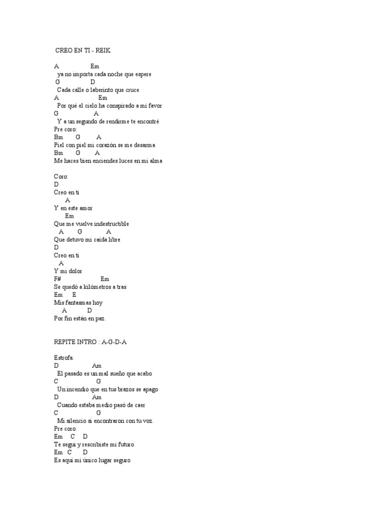 CREO EN TI REIK | PDF