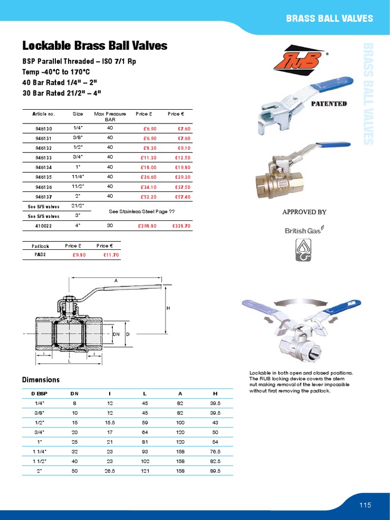 Ball Valve | PDF