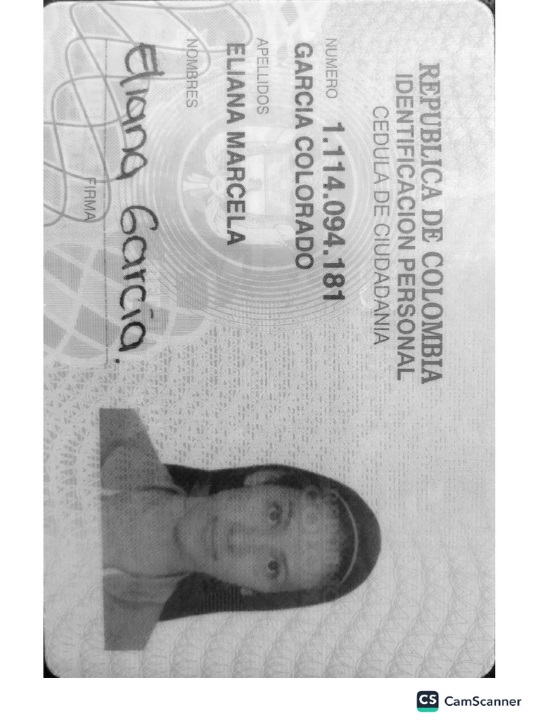 Cédula Eliana | PDF