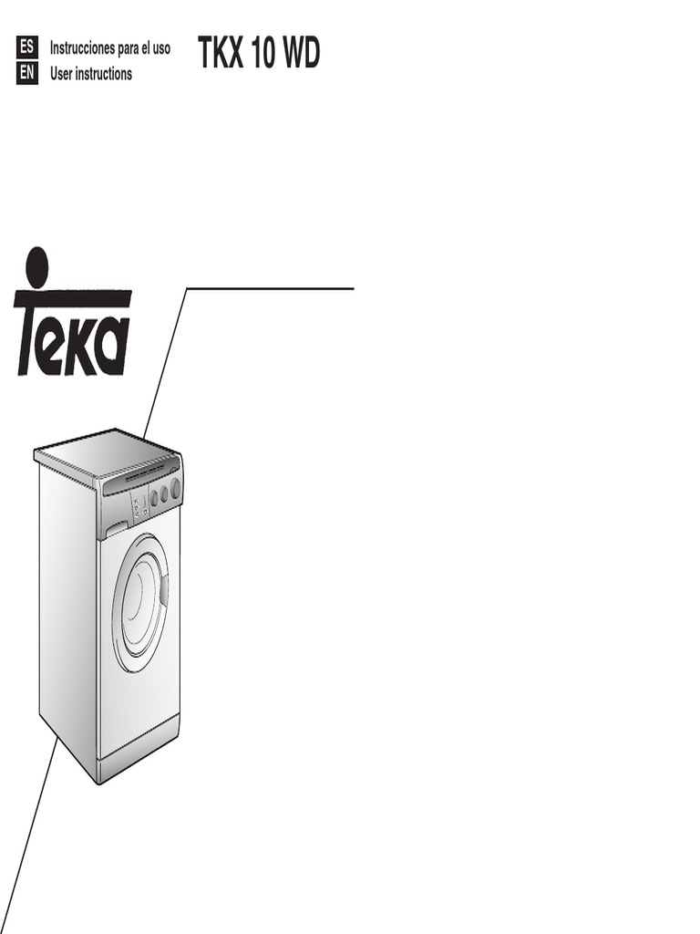 Teka TKX 10 WD Washer-Dryer | PDF