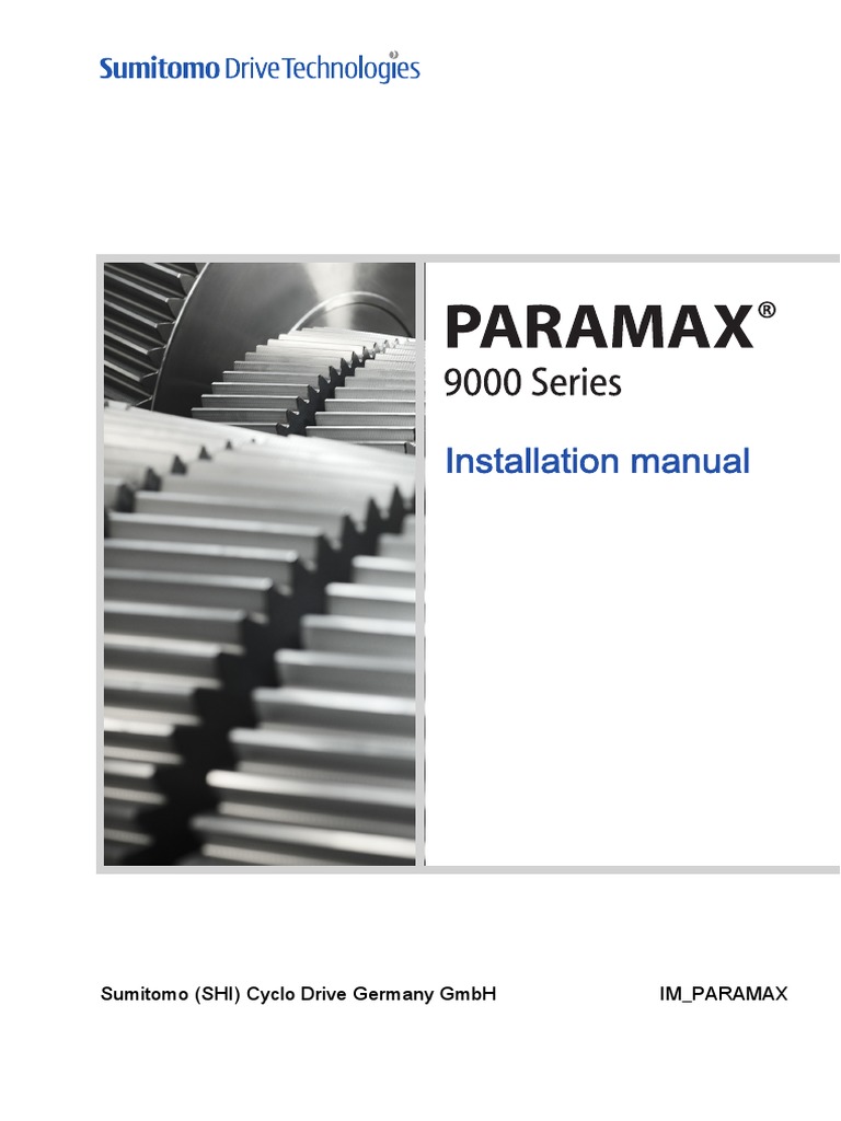 Siu8311 Manual Instalacion Reductor Paramax | PDF | Pump | Bearing ...