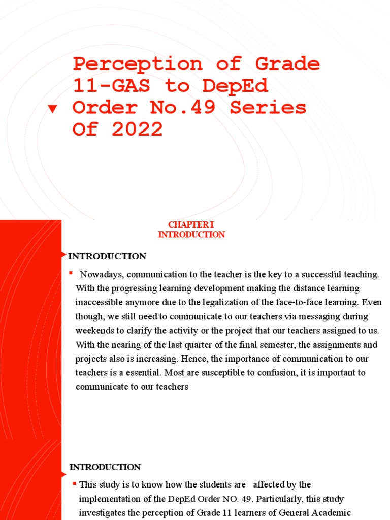 Proposal Pdf Perception Teachers