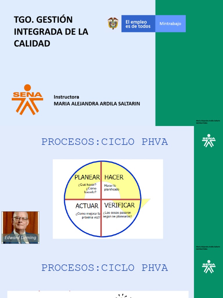 Ciclo PHVA Hseq | PDF