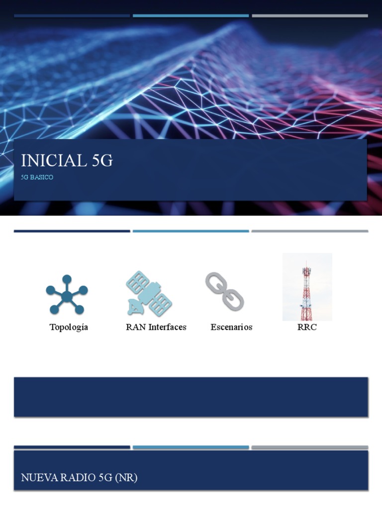 Manual Full 5G | PDF | Multiplexación por división de frecuencia ortogonal | Indicador de ...