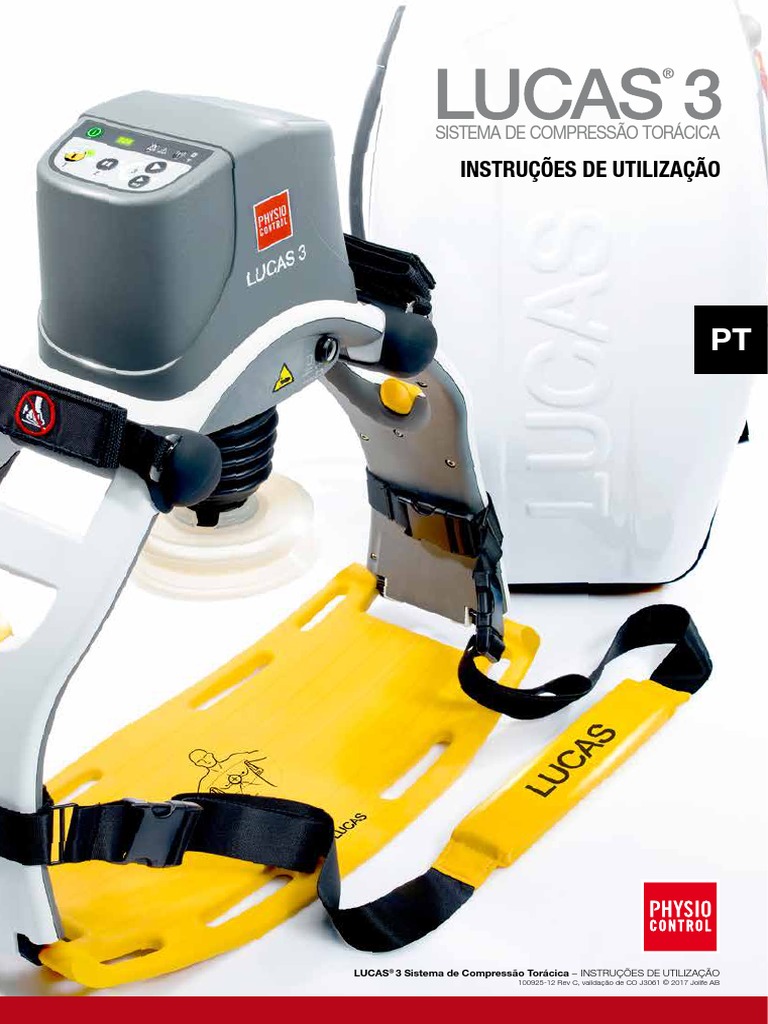 100925-12 Rev C LUCAS 3 IFU PT - Lowres | PDF | Reanimação ...