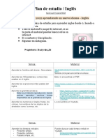 Plan de Estudio - Principiantes.. | PDF | Idioma en Inglés | Lingüística