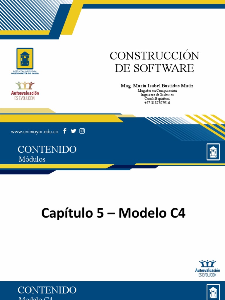 Capitulo 5 c4 Model | PDF | Lenguaje de modelado unificado | Software