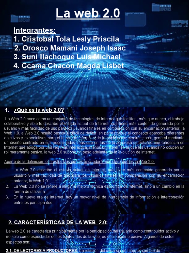 La Web 2.0 (9CP) | PDF | Ajax (Programación) | Comunicación