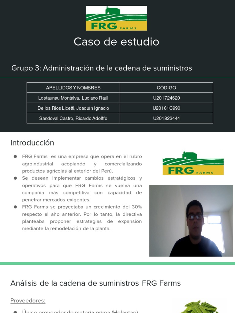 FRG Farms | PDF | Exportaciones | Economias