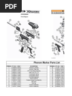 M4 Carbine Exploded View: Item Part No. Description QTY | PDF | Firearm ...