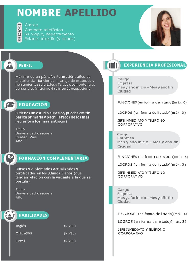 Formato Hoja de Vida. | PDF