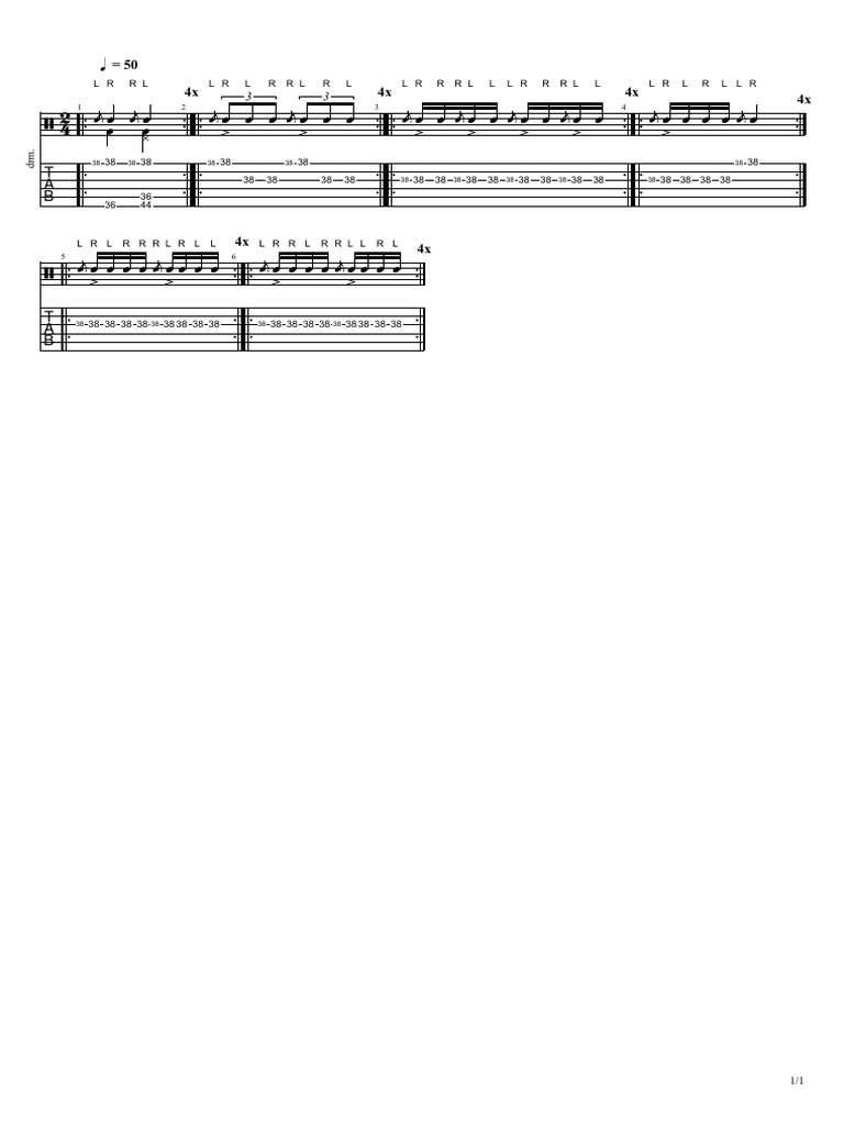 Exercicio de Bateria - Flam | PDF