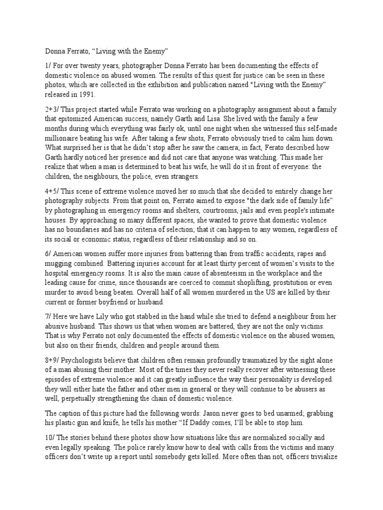 Domestic Violence Pdf Domestic Violence Violence